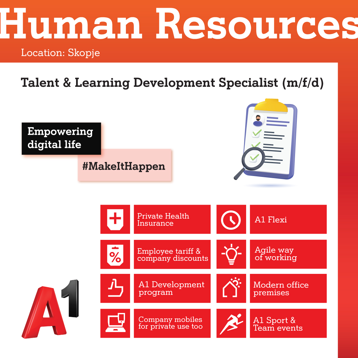 Talent & Learning Development Specialist – 24hr